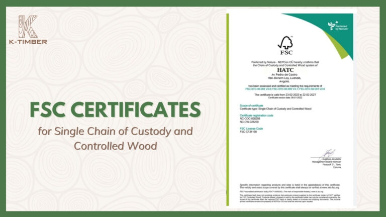 FSC, CITES, PEFC: Important Certificates in Wood Industry – K-Timber