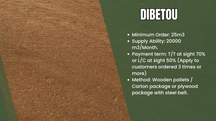 Dibetou Wood